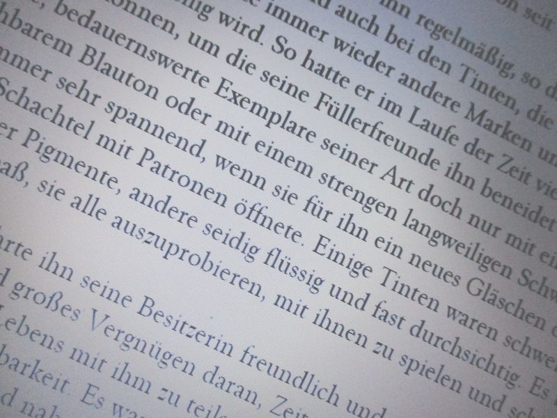 Textidee für den Füller- und Tintentest – Auf Papier ist ein Blog von ...